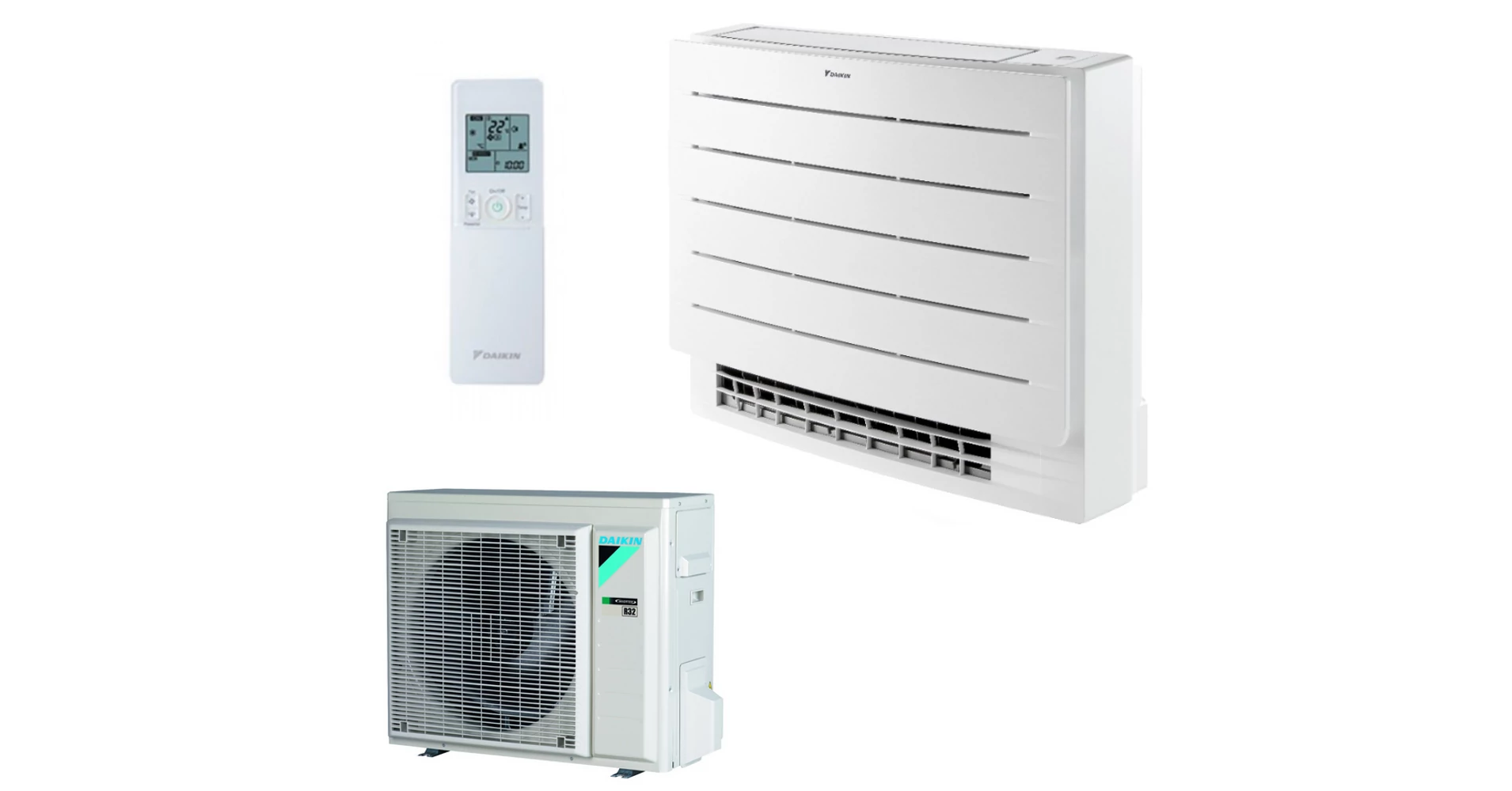 Daikin Perfera FVXM25A/RXM25R parapet klíma (2,5 kW) - Szaniter és ...