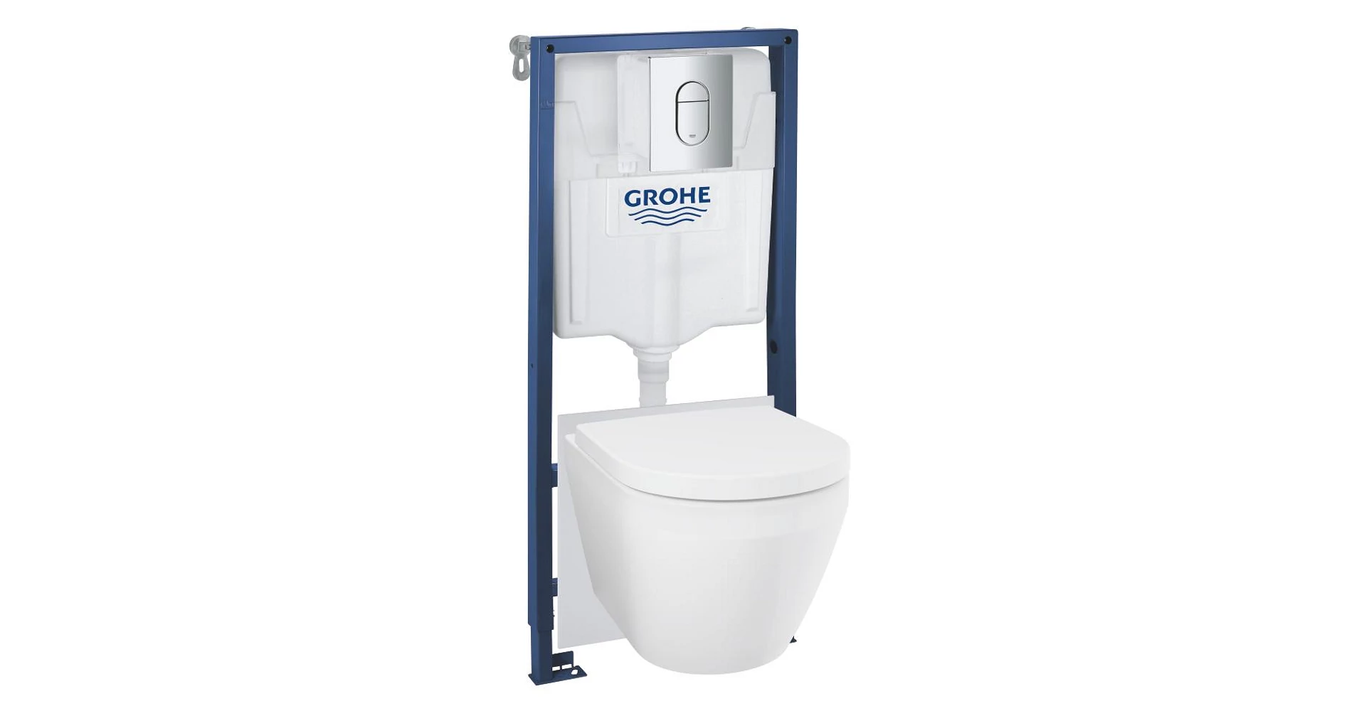 Grohe Solido 5 az 1-ben WC szett, 1,13 méteres telepítési magasság ...