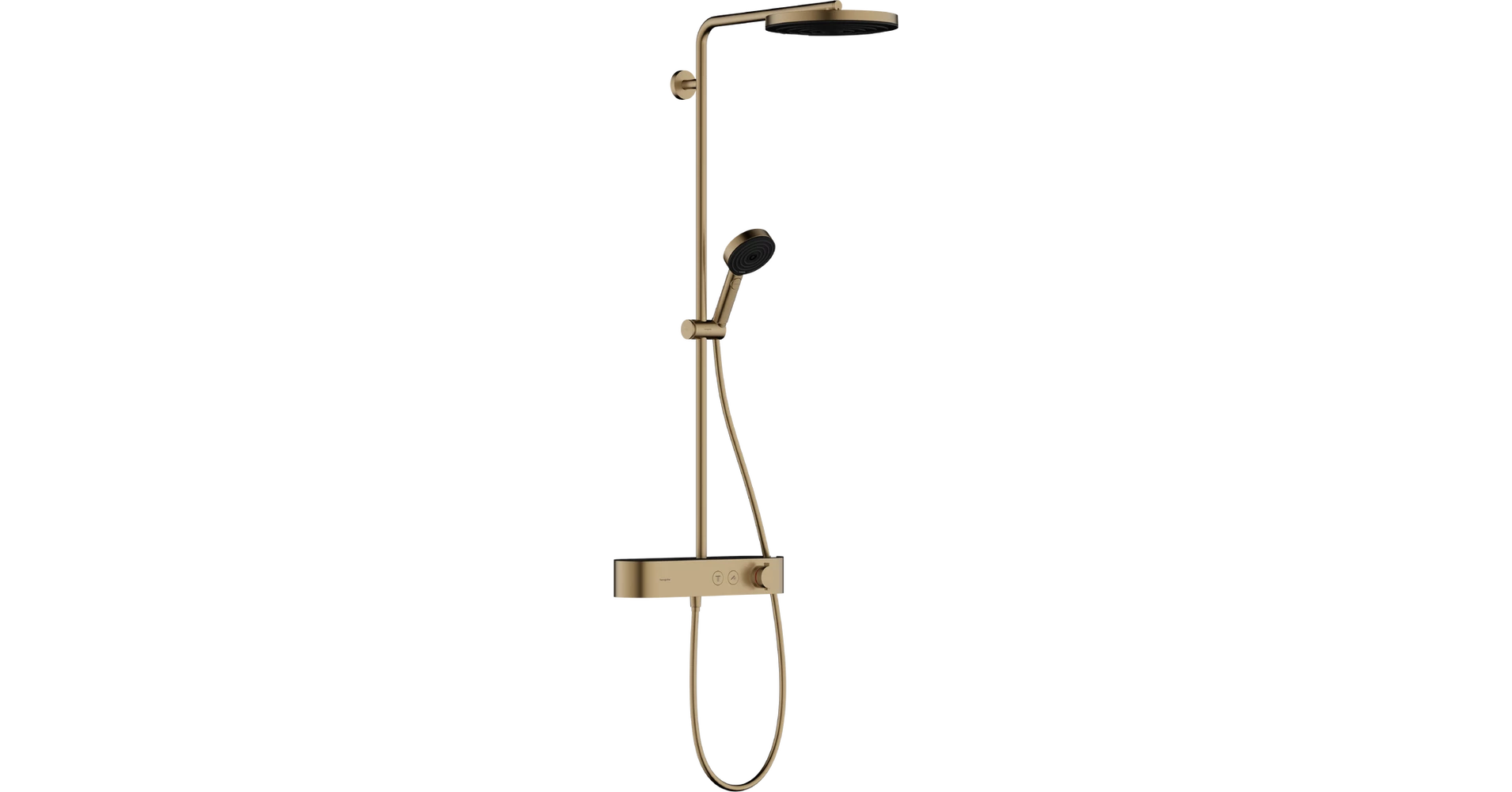 Hansgrohe Pulsify S Showerpipe 260, 1 jet és ShowerTablet Select 400 ...