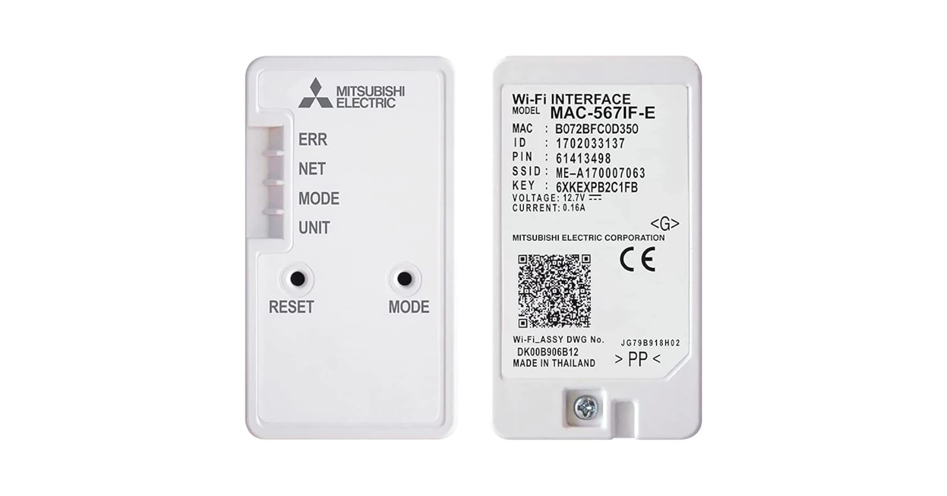Mitsubishi MAC-587IF-E Wifi adapter - Szaniter és Klíma Center